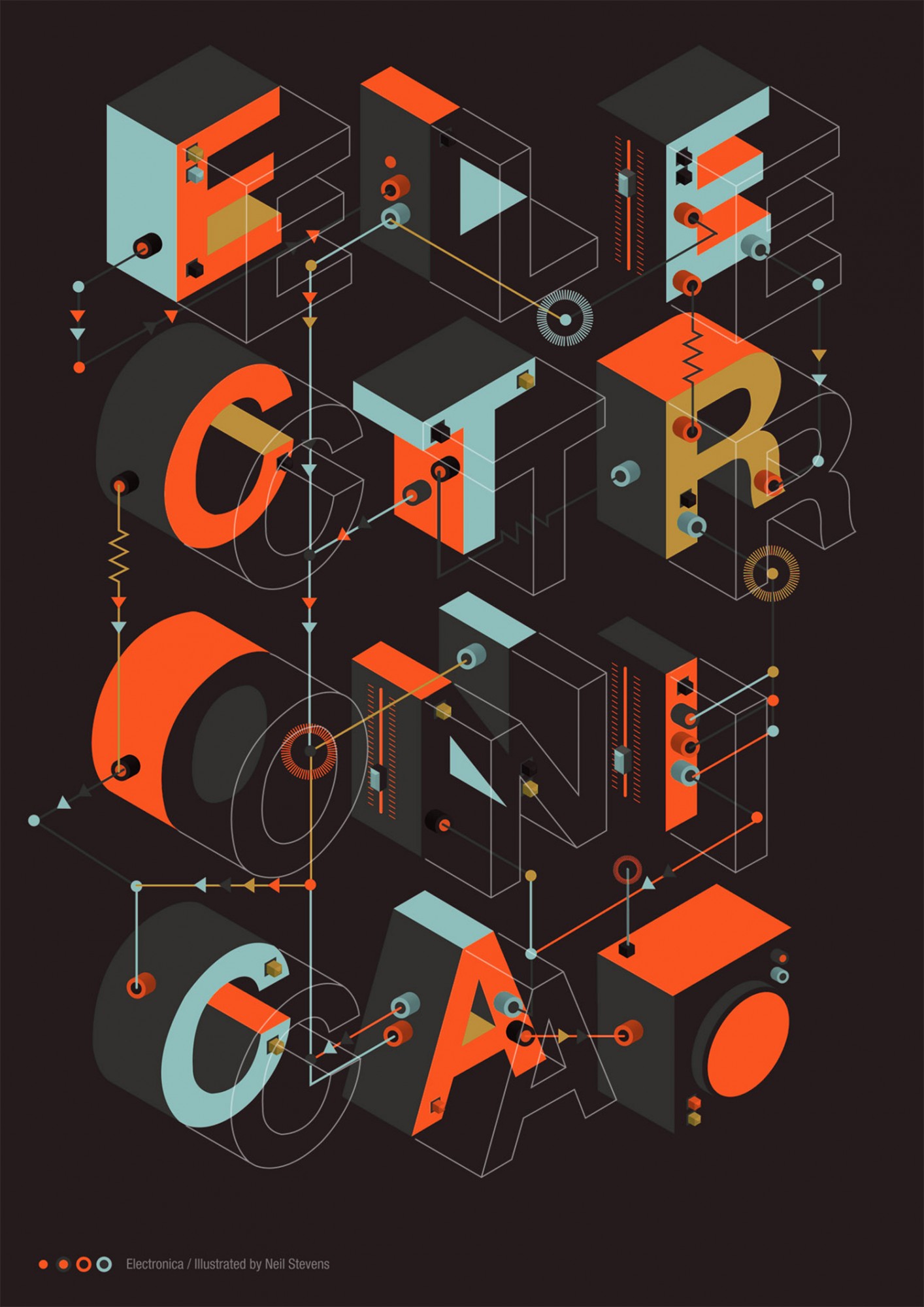 10 Great Examples of 3D Typography – Scene360