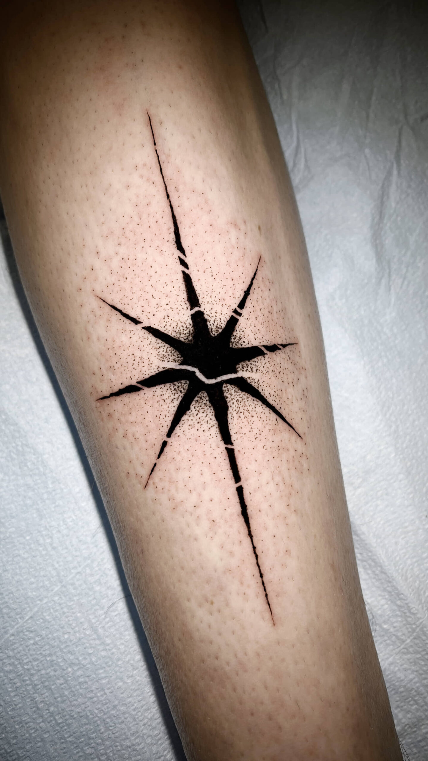 Eight Pointed Star Tattoo